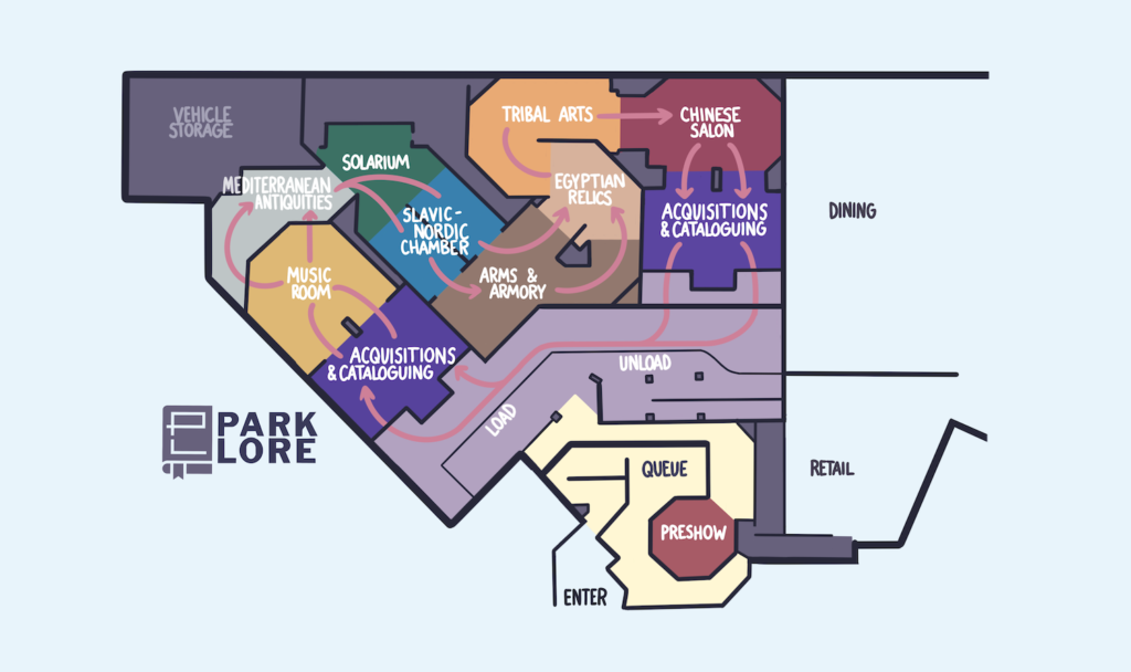 ONE & ONLY: Illustrating the Ride Layouts of Disney Imagineering's One ...