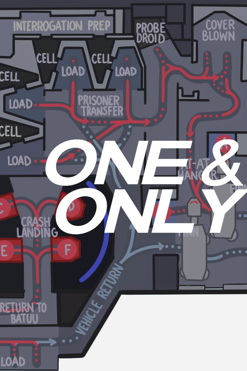 ONE & ONLY: Illustrating the Ride Layouts of Disney Imagineering's One ...